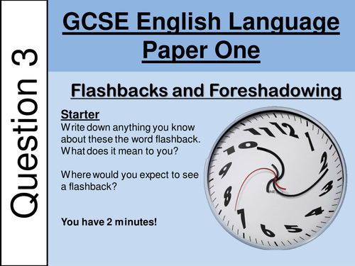 GCSE English Language Paper One - New Spec 2017 | Teaching Resources