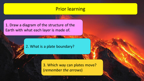 Lesson 3 - Plate boundaries (AQA Geog new spec 8035) | Teaching Resources