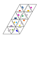 2D Shapes Naming Tarsia Puzzle | Teaching Resources