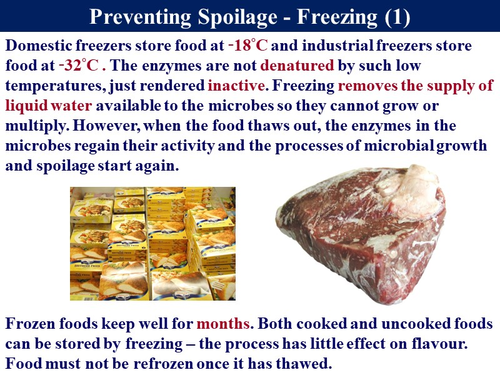 Food_3.4 Food Spoilage & Preservation | Teaching Resources