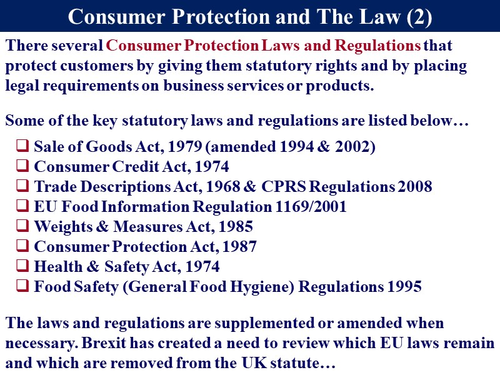 Food_4.2 Buying Food, Food Labelling & Consumer Protection | Teaching ...