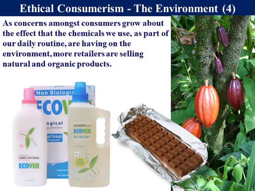Food_4.3 Buying Food - Ethical Consumerism | Teaching Resources