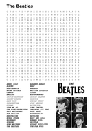 The Beatles Word Search by sfy773 | Teaching Resources