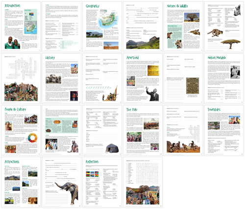 South Africa (country study) | Teaching Resources