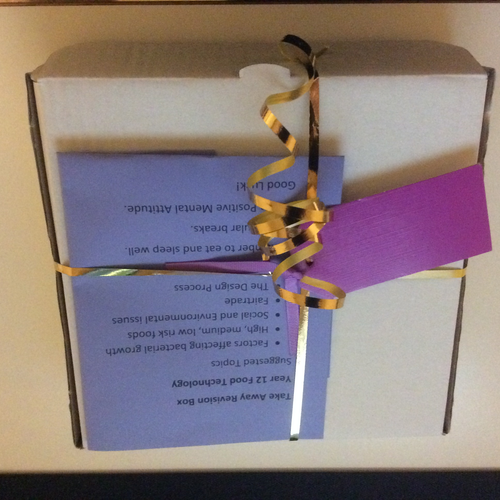 Take Away Revision Box | Teaching Resources