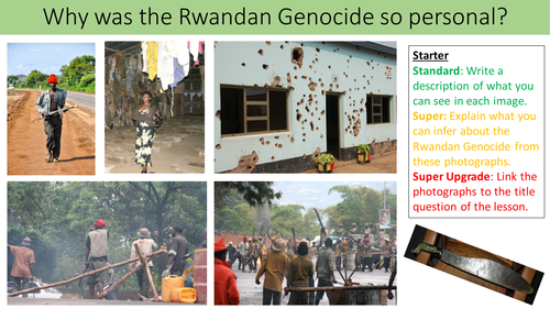 Entire Scheme of Work on the Rwandan Genocide - Lessons and SOW ...