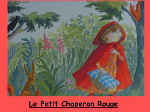 Little Red Riding Hood French | Teaching Resources