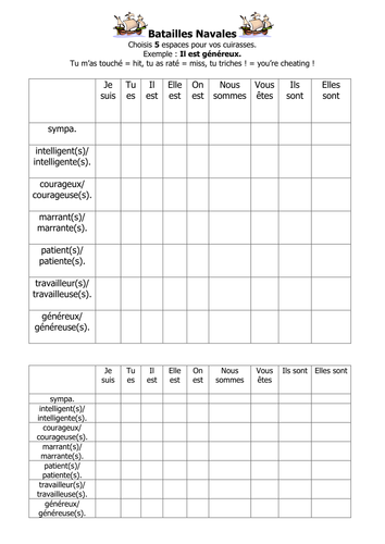 French Teaching Resources. PowerPoint Presentation: Adjectives ...