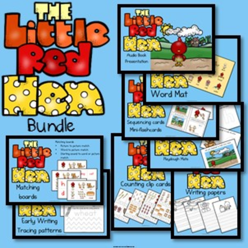 The Little Red Hen Activity Pack | Teaching Resources