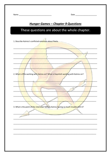 Hunger games guided reading planning and follow up tasks | Teaching ...