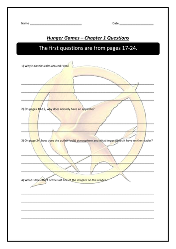 Hunger games guided reading planning and follow up tasks | Teaching ... Hunger games guided reading planning and follow up tasks | Teaching ...