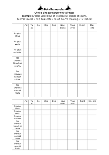 French Teaching Resources. Hair Styles & Colours PowerPoint ...