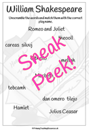 KS2 William Shakespeare Activity Pack (presentations and activities ...