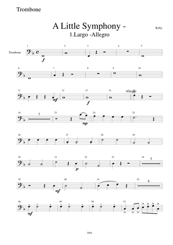 Five Little Symphonies for Junior/Intermediate Orchestra | Teaching ...