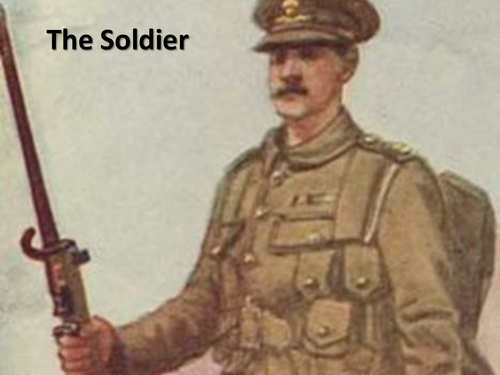 WJEC Eduqas Literature Poetry - 'The Soldier', by Rupert Brooke ...
