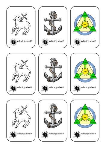 GCSE Religious Studies Symbolism Match Activity and Card Sort ...