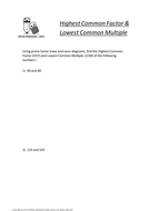 Key Stage 3, Year 7 and 8, maths worksheets | Teaching Resources