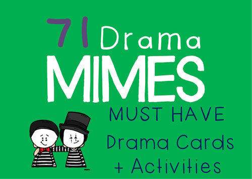 Drama Cards CLASSIC BUNDLE (17 sets of Drama Cards) | Teaching Resources