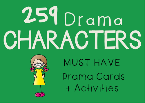 Drama Cards CLASSIC BUNDLE (17 sets of Drama Cards) | Teaching Resources