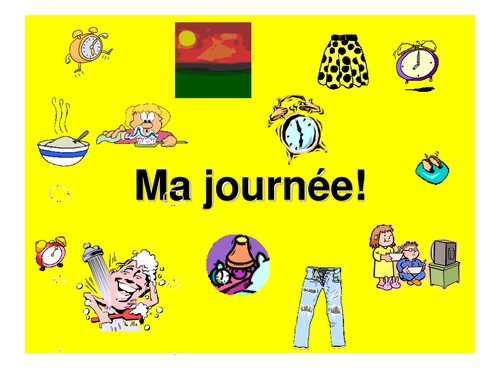 French Teaching Resources. PowerPoint Presentation & Song: Daily ...