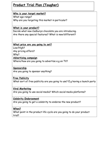 Product Trial and Repeat Purchase | Teaching Resources