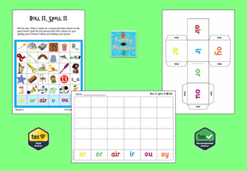 Phonics RWI Set 2 - Roll It Spell It by FunkyPhonics - Teaching ...