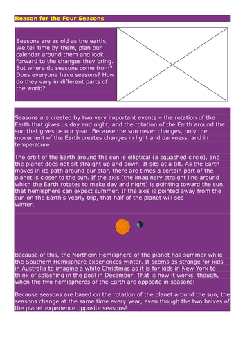 Earth and Space Science KS2 resources full unit of work | Teaching ...