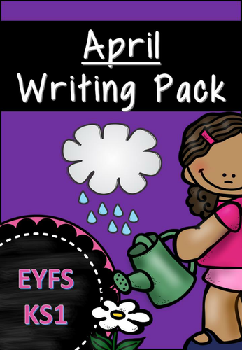 April Writing Pack (Ideal for Emergent Readers and Writers EYFS/KS1 ...