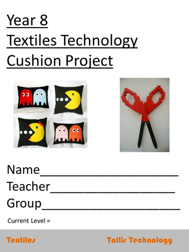 Y8 Textile project - Cushions | Teaching Resources