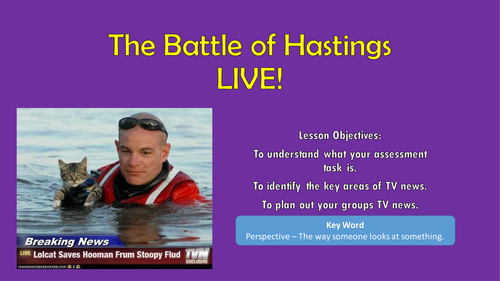 Year 7 Battle of Hastings Project | Teaching Resources