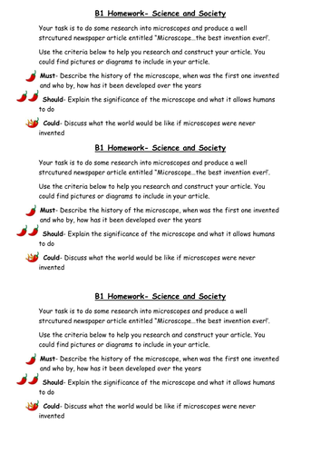 B1 You and Your Genes OCR 21st Century Science (2016) Homeworks ...