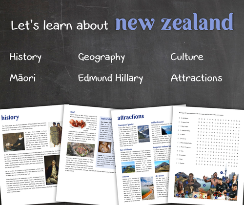 New Zealand (country study) | Teaching Resources