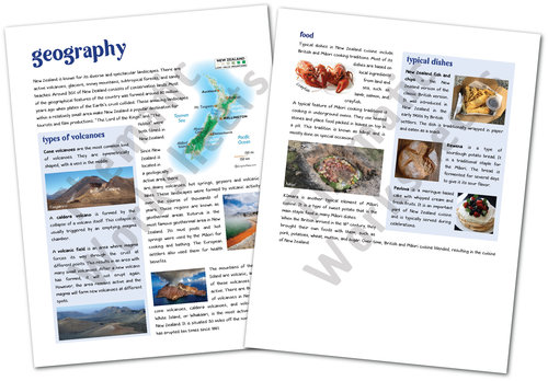 New Zealand (country study) | Teaching Resources
