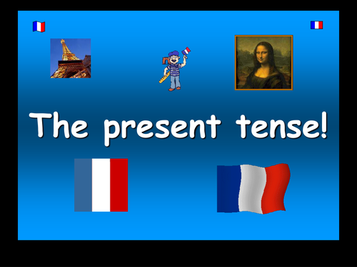 French Teaching Resources. PowerPoint & Matching Cards: The Present ...
