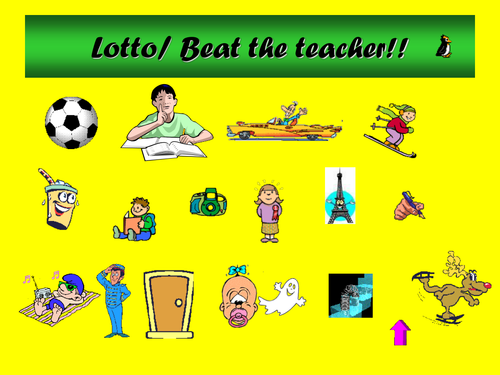 French Teaching Resources. Lotto/ Bingo Game & Role Play: The Perfect ...