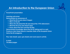 Citizenship: Brexit: An introduction to the European Union | Teaching ...