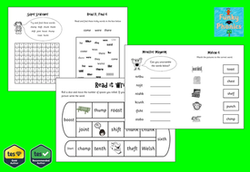 Phonics Phase 4 Books | Teaching Resources