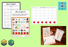Phonics Phase 4 Roll It Spell It | Teaching Resources