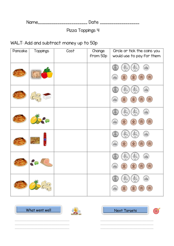 Money: Adding and Subtracting Money | Teaching Resources