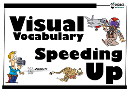 Speed, distance & time visual vocabulary and word wall posters ...