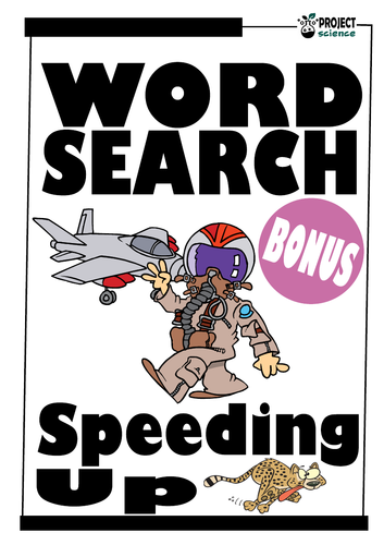 Speed, distance & time visual vocabulary and word wall posters ...
