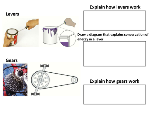Work, energy and machines - NEW KS3 | Teaching Resources