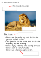Label Information Text Features | Teaching Resources