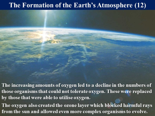 Chem_9.1 Atmosphere - Origin & Structure | Teaching Resources