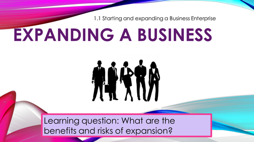 Starting and expanding a business enterprise | Teaching Resources