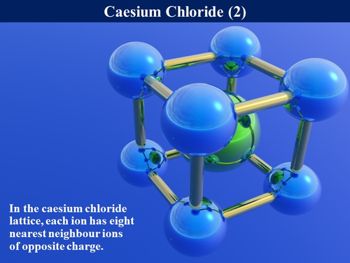 Chem_2.5 Structure & Properties - Ionic Structures | Teaching Resources