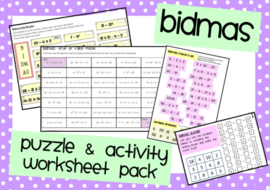 Bidmas Activities & Puzzles | Teaching Resources