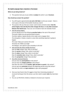 NEW AQA English Language Paper 1: Question 3 Revision | Teaching Resources