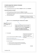 NEW AQA English Language Paper 1: Question 3 Revision | Teaching Resources