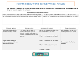 Non participant worksheets | Teaching Resources